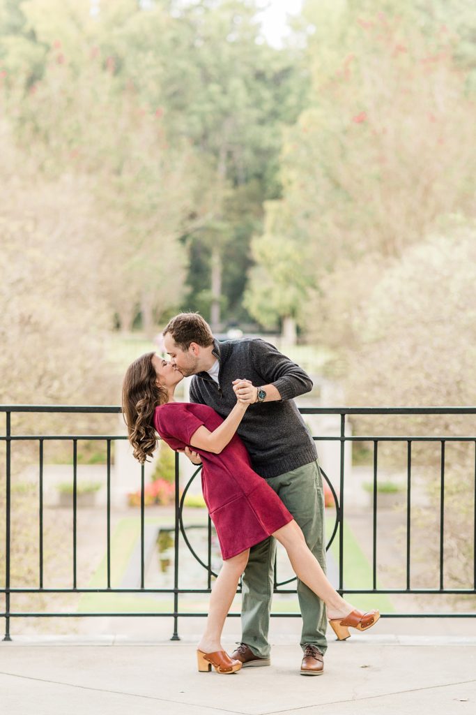 Botanical Gardens Engagement Session | AL Wedding Photographer