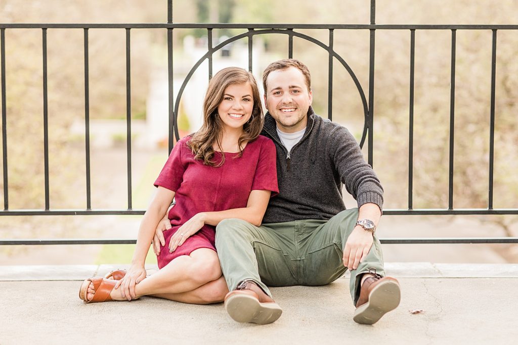 Botanical Gardens Engagement Session | AL Wedding Photographer